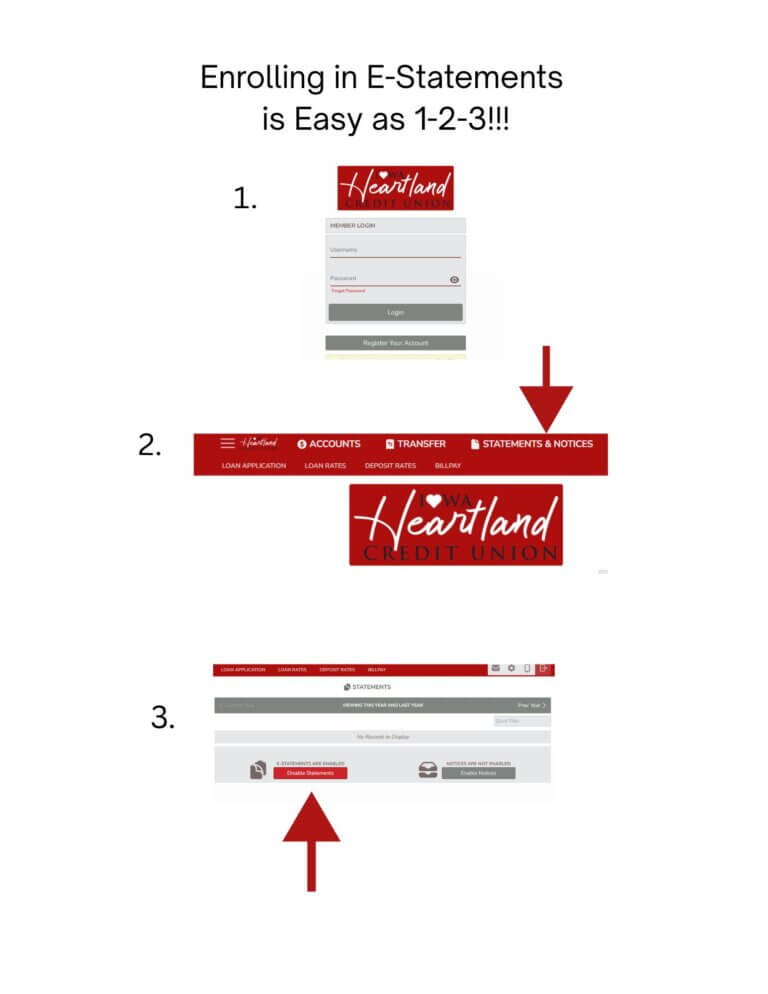 e-Statements - Iowa Heartland Credit Union